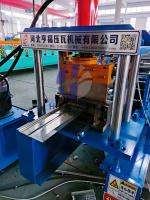 China High Accuracy Cable Tray Roll Forming Machine Stable Reliable With Punch Press for sale