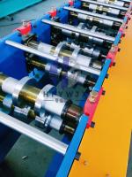 China Automatic PLC Control Cable Tray Roll Forming Machine with Chain Wheel and Chain Drive and Punching Die with Shear for sale