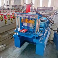 China Automatic PLC Control Cable Tray Roll Forming Machine with Chain Wheel and Chain Drive and Punching Die with Shear for sale