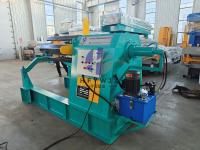 China 6 Ton Electric Full Automatic Uncoiler Machine With PLC Control System And Hydraulic Pressure For Metal Coil Processing for sale