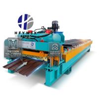 China 980 Glazed Tile Roll Forming Machine 16 Stations PLC Control Roof Tile Production Line for sale