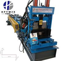 China PLC Control CZ Roll Forming Machine Automatic Purlin Roll Former 25m/min for sale