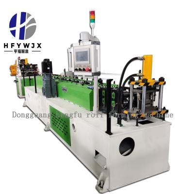 China PLC Controlled T-Profile Roll Forming Machine with 16 Forming Rows and Customizable Voltage for Precision Metal Profiles for sale