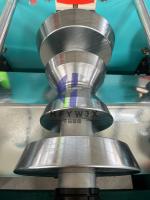 China High Speed Continuous 300 Ridge Cap Roll Forming Machine with 18 Rows Forming Stations for sale