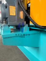 China 300 Ridge Cap Roll Forming Machine 18 Stations 1 Inch Chain Drive 380V 5.5kW for sale