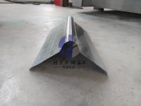China Stable Running 300 Ridge Cap Roll Former 18 Rows Forming Stations PLC Control And Hydraulic Cutting for sale