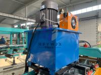 China High Output 300 Ridge Cap Roll Forming Machine with PLC Control for Roofing Systems for sale