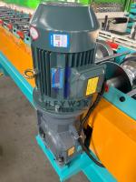 China 300 Ridge Cap Roll Forming Machine 18 Stations 1 Inch Chain Drive 380V 5.5kW for sale