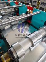 China 300 Ridge Cap Roll Forming Machine 18 Stations 1 Inch Chain Drive 380V 5.5kW for sale