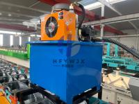 China Fully Automatic 300 Ridge Tile Roll Forming Machine 18 Stations PLC Control for sale