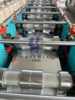 China High Precision Durable 300 Ridge Cap Roll Forming Machine with PLC Control for Roofing Systems for sale