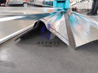China Fully Automatic 300 Ridge Tile Roll Forming Machine 18 Stations PLC Control for sale