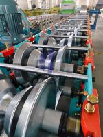 China High Speed Continuous 300 Ridge Cap Roll Forming Machine with 18 Rows Forming Stations for sale