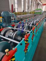 China 3 Phase 380V 300 Ridge Cap Roll Forming Machine Durable Precision For Metal Ridge Tiles for sale