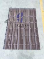 China 980 Glazed Tile Roll Forming Machine 16 Stations PLC Control Roof Tile Production Line for sale