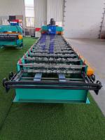 China 980 Glazed Tile Roll Forming Machine 16 Stations PLC Control Roof Tile Production Line for sale
