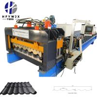 China 1100 Glazed Tile Roll Forming Machine 16 Stands 4-5M/min for Stable Roof Panel Production for sale