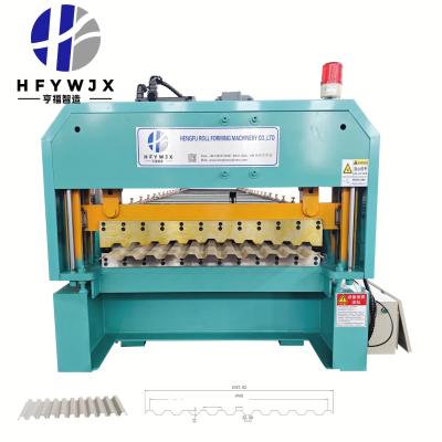 China C21 Roof Panel Roll Forming Machine 1250mm Feeding Width 0-40M/Min Speed 380V 50Hz 3 Phase for sale