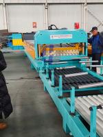 China C21 Steel Trapezoidal Roof Panel Roll Forming Machine 1250mm Feeding Width PLC Control for sale