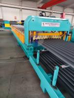 China C21 Trapezoidal Roof Sheet Roll Forming Machine 1250mm Feeding Width 23 Row Molding PLC Control for sale