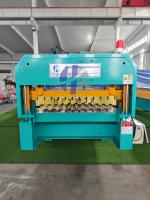 China C21 Roofing Sheet Roll Forming Machine With 0.3–0.8mm PPGI Linear Guide High Precision And 23 Row for sale