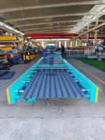 China C21 Metal Roofing Roll Forming Machine 1250mm Width 0-40M/min Speed 11kw Chain Drive for sale