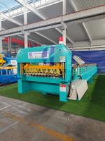 China C21 Roofing Sheet Roll Forming Machine With 0.3–0.8mm PPGI Linear Guide High Precision And 23 Row for sale