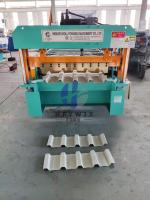 China IBR 686 Roofing Panel Roll Forming Machine 23 Stations 40m/min PLC Control for sale