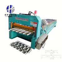 China Hengfu 950T Full Automatic PLC Roll Forming Machine 40M/min for Trapezoidal Roof Sheets for sale