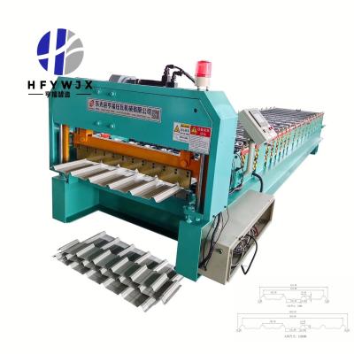 China Hengfu 950T Full Automatic PLC Roll Forming Machine 40M/min for Trapezoidal Roof Sheets for sale