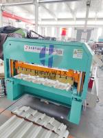 China 350H Steel Frame Trapezoidal Sheet Forming Machine 12-15M/Min 1000-Type for sale