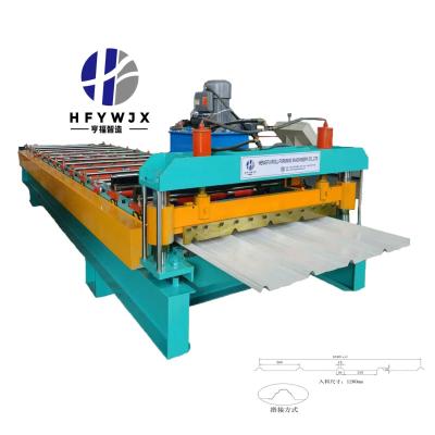 China Automatic 1040 Trapezoidal Sheet Roll Forming Machine High Speed 10-15M/Min for sale