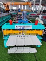 China 1040 Trapezoidal Roof Tile Roll Forming Machine 13 Row Molding 0-40m/min Forming Speed for sale