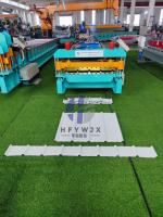 China 1040 Type Metal Roof Panel Roll Forming Machine 300H Steel Frame 1200mm Feeding Width for sale