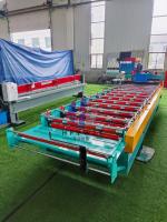 China Automatic 1040 Trapezoidal Plate Roll Forming Machine 13 Stations 10-15m/min Speed 300H Steel Frame for sale