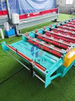 China Stable Servo Feeder Electric Trapezoidal Sheet Forming Machine For Roof Sheets for sale