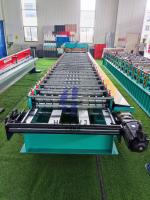 China Cold Hard Board Arc Machine 1000mm Feed Width 350H Steel Frame 26 Roll Forming 7.5kw Servo Motor for sale