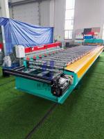 China Heavy Duty 350H Steel Frame Cold Hard Corrugated Sheet Roll Forming Machine 1000mm Feed Width 0-40M/Min for sale
