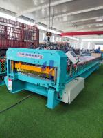 China Heavy Duty 350H Steel Frame Cold Hard Corrugated Sheet Roll Forming Machine 1000mm Feed Width 0-40M/Min for sale
