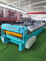 China Heavy Duty 350H Steel Frame Cold Hard Corrugated Sheet Roll Forming Machine 1000mm Feed Width 0-40M/Min for sale