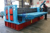 China 0.14-0.3mm Metal Sheets Horizontal Barrel Corrugation Machine  750mm-1250mm Rolling Width for sale