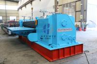 China Horizontal Barrel Corrugated Roll Forming Equipment With PLC Control And 750mm-1250mm Rolling Width for sale