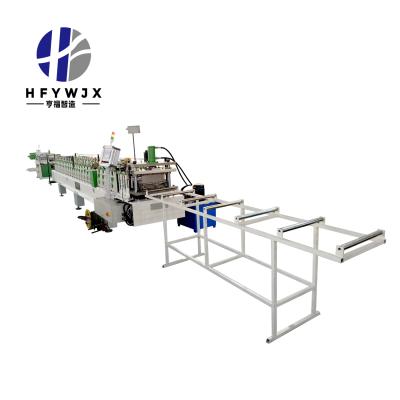 China Custom Profile Bending Wall Cladding Roll Forming Machine 416mm Feed Width 22 Stations for sale