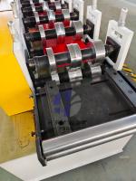 China PLC Controlled 22-Row Profile Roll Forming Machine for Wall Cladding 416mm Feed Width for sale