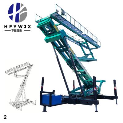 China Industrial Hydraulic Driven High-altitude Lifting Platform 18.5m Lifting Height 8t Capacity for sale