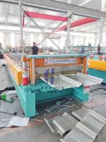 China Heavy Duty 820 Standing Seam Metal Roof Roll Former 20 Row Molding 1000mm Feed Width for sale