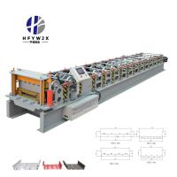 China Heavy Duty 430 Standing Seam Metal Roof Machine 600mm Feeding Width 14 Row Molding for sale