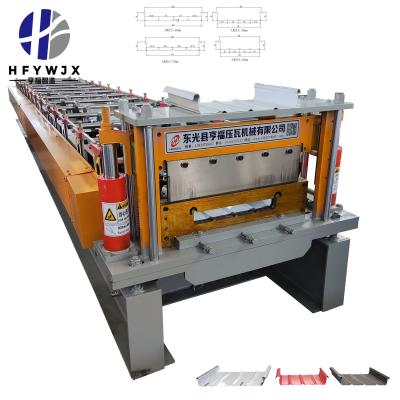 China Heavy Duty 430 Standing Seam Metal Roof Machine 600mm Feeding Width 14 Row Molding for sale