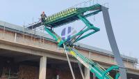 China Industrial Hydraulic Driven High-altitude Lifting Platform 18.5m Lifting Height 8t Capacity for sale