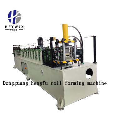 China 16 Rows T Profile Roll Forming Machine With PLC Control System Hydraulic Shears for sale
